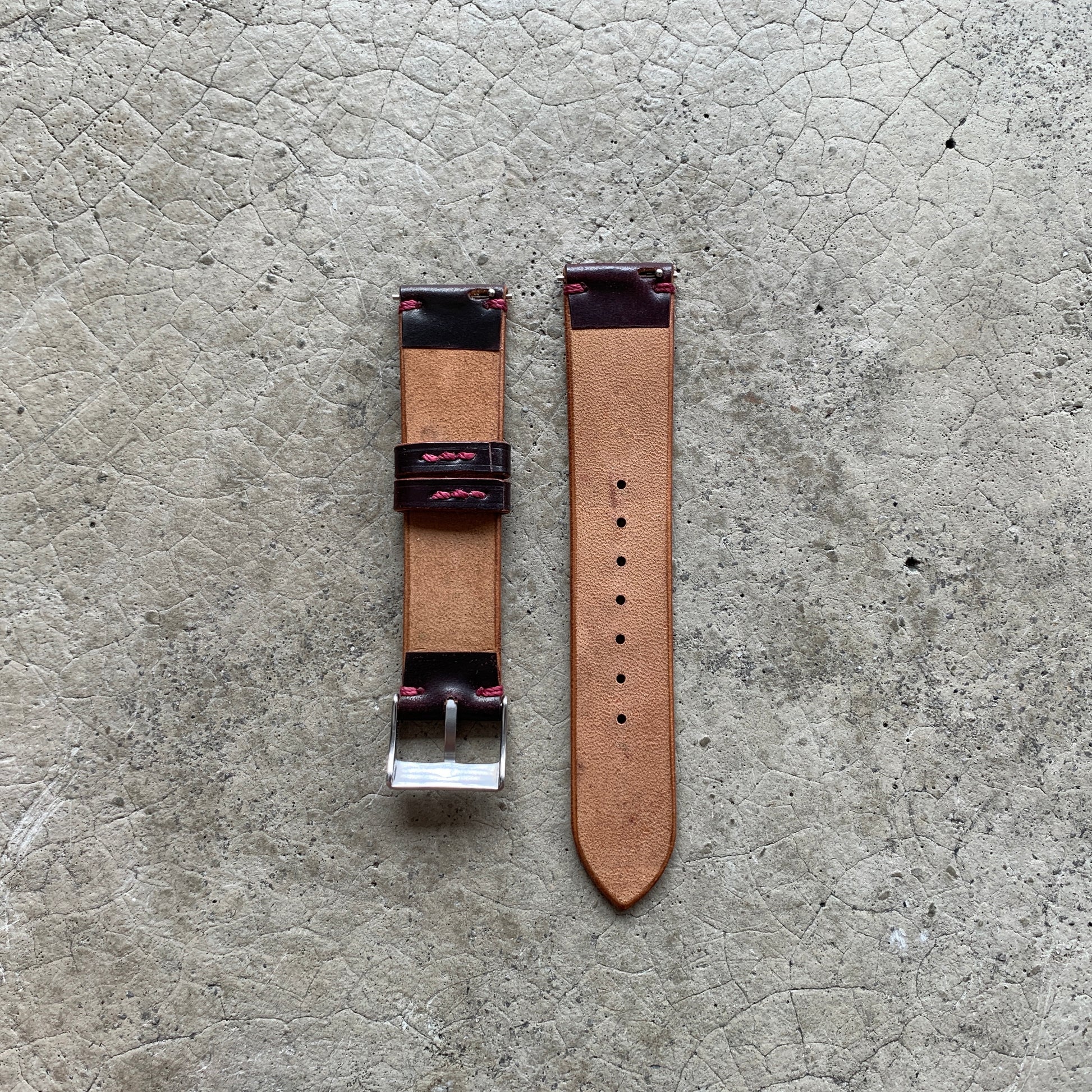 Horween Genuine Shell Cordovan® - Top Stitch Color 8 – PoshPallet